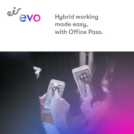 Office Pass Desk Booking App | eir evo Northern Ireland